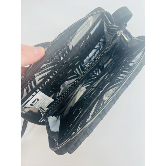 lug | Bags | Lug Kickflip Crossbody Wallet Purse In Satin Luxe Black ...